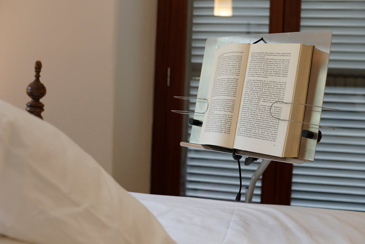 Buchlesen mit dem neuen LESESTAENDER EASYREAD SMART – Finelevels ...